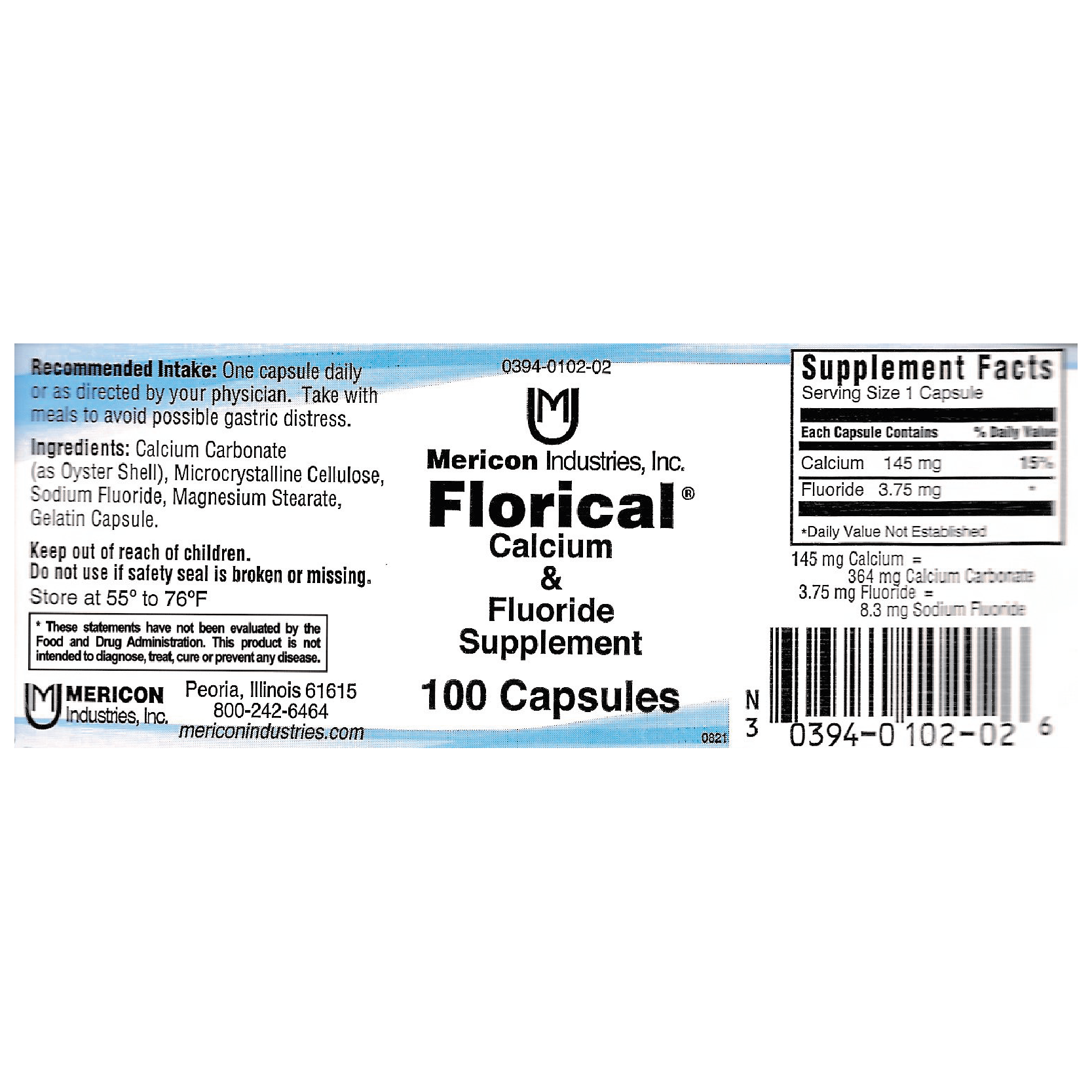 Florical Capsules – Mericon
